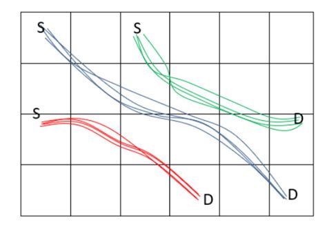 a taxi detour trajectory detection model based on ibat and dtw algorithm
