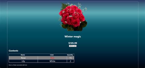 Github Rotaruteodor Flower Shop Website Web Application For Flower Arrangements Shopping