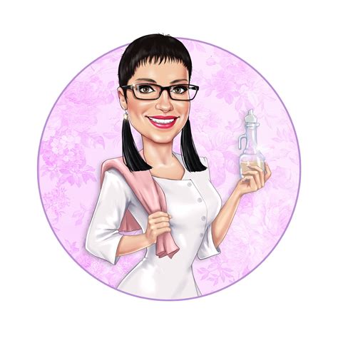Massage Therapist Logo Custom Portrait For Your Business Etsy