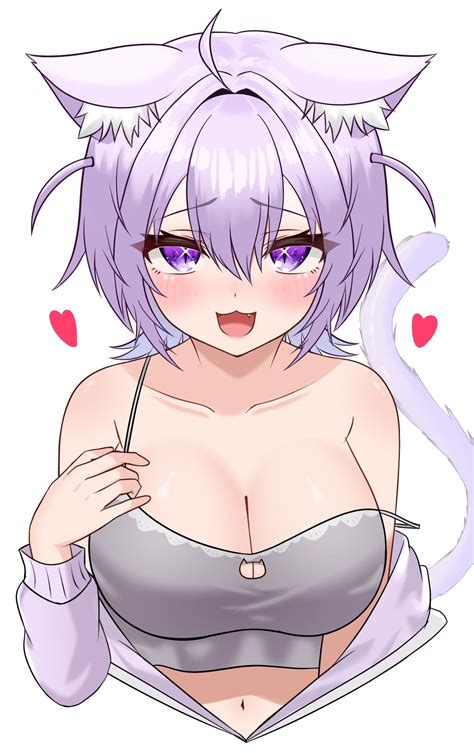 Nekomata Okayu And Nekomata Okayu Hololive Drawn By Zakitaku8311 Danbooru
