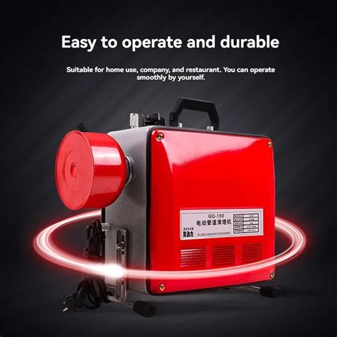 High Power Pipeline Unclogger Specialized Tool For Household And