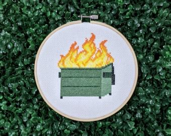 Meme Cross Stitch Etsy