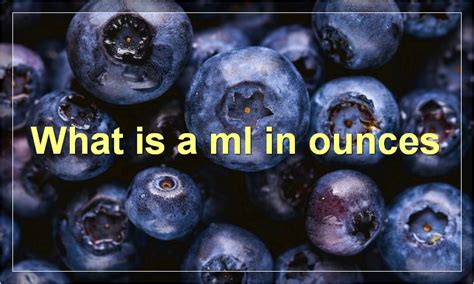 Oz To Ml How Many Milliliters Are In Ounces Food Readme