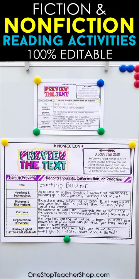 Differences Between Fiction And Nonfiction Artofit
