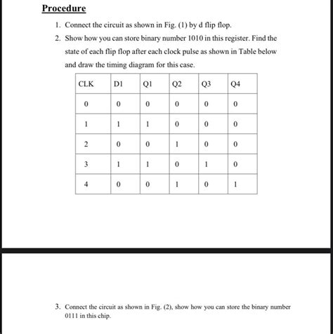 Procedure Connect The Circuit As Shown In Fig Chegg Com