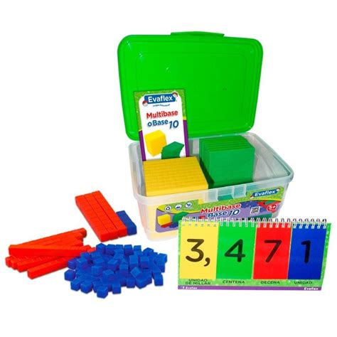 Juego Didáctico EVAFLEX Base Diez Multibase Surtido tailoy bo