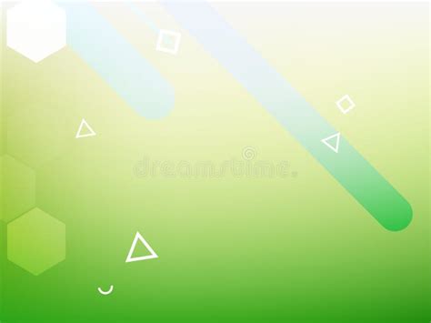 Abstract Green Geometric Background Stock Vector Illustration Of