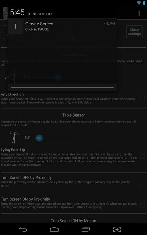 Android Set Your Device Screen To Automatically Turn Off When You Put