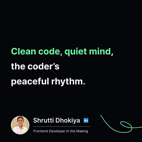 Cleancode Developerlife Mindfulcoding Frontenddevelopment Codewithpurpose Techmindset