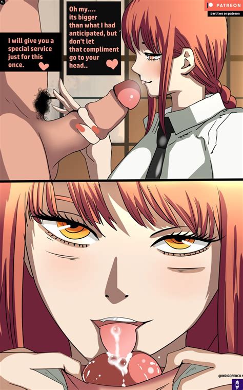 Rule 34 Big Penis Blowjob Chainsaw Man Clothed Female Nude Male Comic