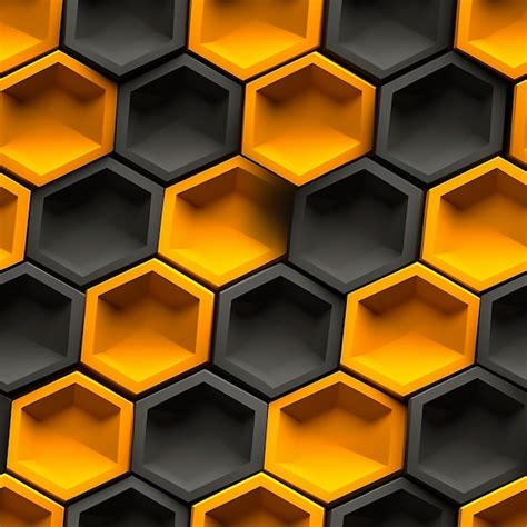 Premium Photo Hexagonal Design Like A Magic