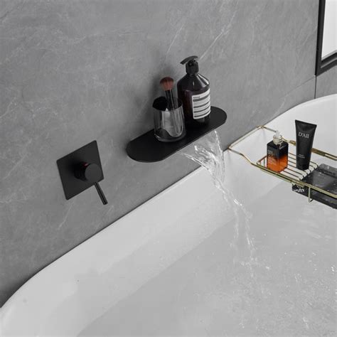 Vibrantbath 1 Handle Bathroom Waterfall Faucet With Diverter Wayfair