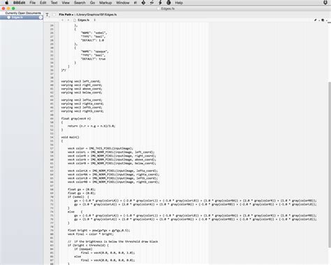 using the isf editor to create glsl generators and fx — vdmx mac vj