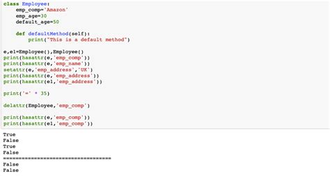 Hasattr In Python