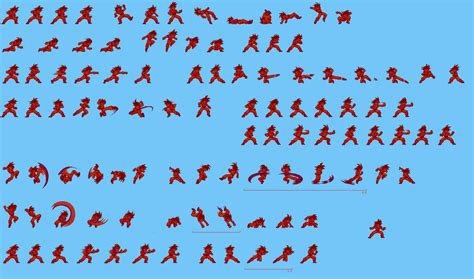 Ssf2 Kaioken Goku Sprites By Makimoto Jin On Deviantart