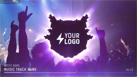 After Effects Visualizer Template Free Of Halo Audio Spectrum Music