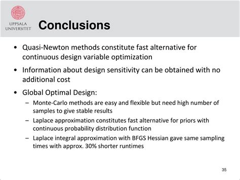 Ppt Application Of Quasi Newton Algorithms In Optimal Design Powerpoint Presentation Id2413159