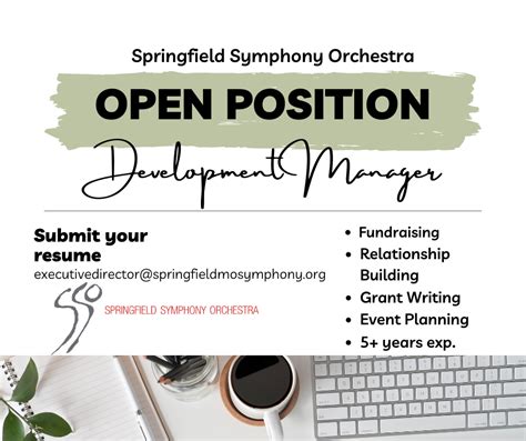 Open Development Manager Position Sso