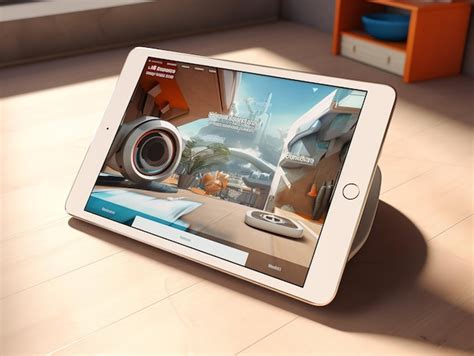 Premium Photo Sleek Digital Tablet Mockup For Tech Displays AI Generated