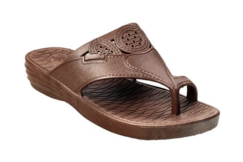 Buy Brown Ladies Pvc Chappal Online Women Shoes Titas Footwear