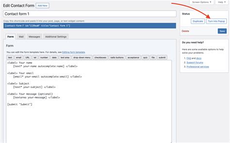 How To Create Contact Form 7 Popup Using Floating Awesome Button Fab