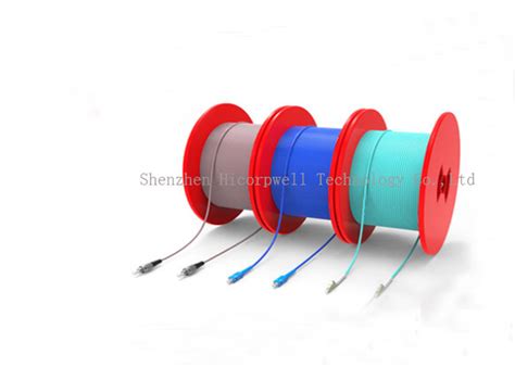 Ftth Sc Fc Lc M Sm Single Core Fiberglass Cable Patch Cord For Outdoor Communication