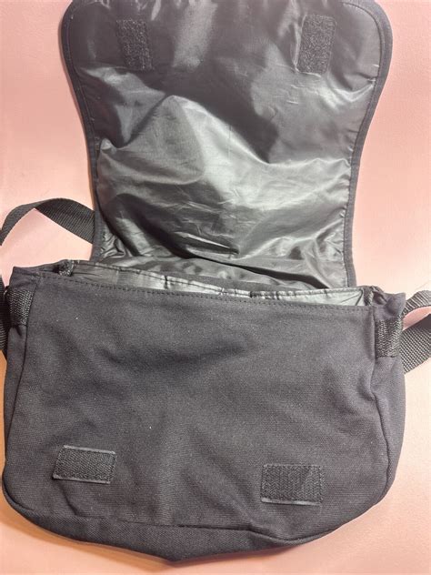 Disney Tinkerbell Tink Black Canvas Shoulder Bag Cros Gem