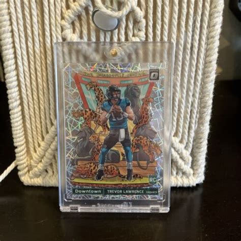 TREVOR LAWRENCE DONRUSS OPTIC DOWNTOWN SSP PRIZM ROOKIE EBay