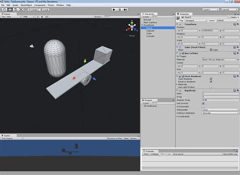 Can Someone Explain Why The Physics Works This Way Unity Engine