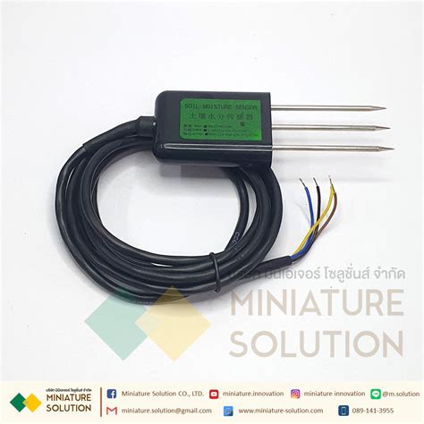 SOIL MOISTURE SENSOR OUTPUT RS485 INTERFACE เซนเซอรวดความชนในดน Modbus RTU Lazada co th