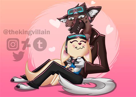 Artstation Commission Haida X Fenneko
