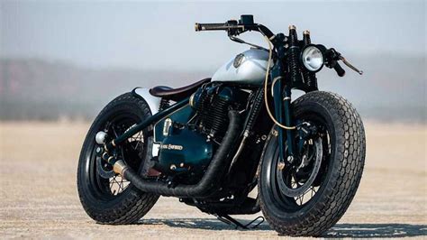 Builder Rakit Bobber Sejati Dari Royal Enfield Interceptor 650