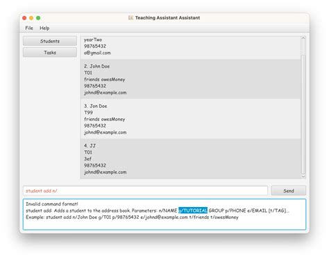 Optional Field Is Not Consistent With UG Issue Nus Cs AY S Pe Dev Response