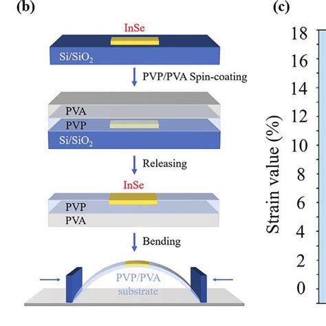 Schematic Diagram Of The Fabrication Process For The β Inse Nanoflakes