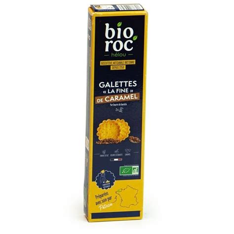 Galettes fines bretonnes pur beurre aux éclats de caramel 100g