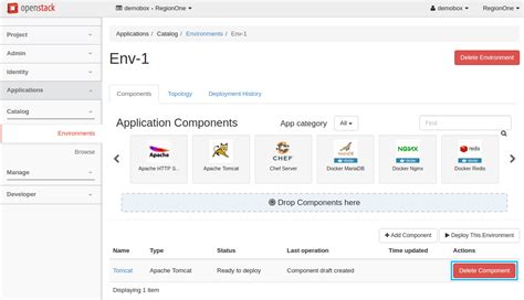 OpenStack Docs Managing Applications
