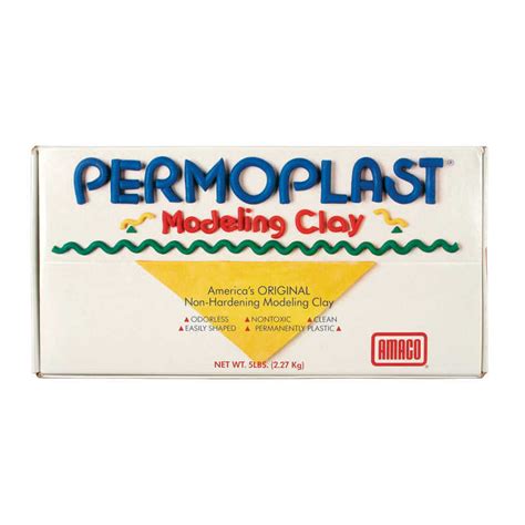 Teachersparadise Amaco Permoplast Modeling Clay Green 1 Lb Ama90054e
