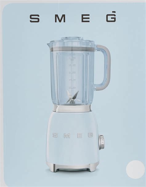 Smeg 50s Retro Style Aesthetic Blender Pastel Blue 1 5 Liters