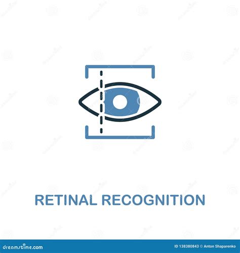 Retinal Recognition Icon Simple Element From Security Icons Collection