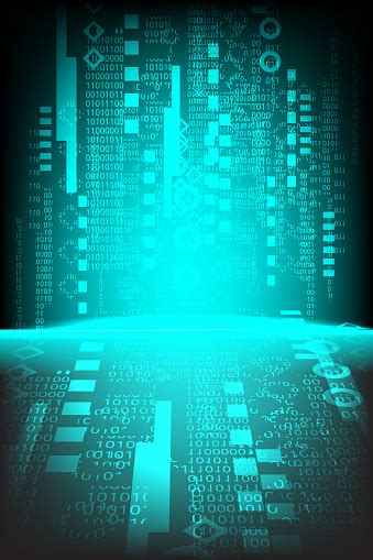 파란색 네트워크 표시등 코드 및 데이터 보안 추상 기술 배경 디지털 전환에 대한 스톡 벡터 아트 및 기타 이미지 디지털 전환 테크놀로지 비즈니스 Istock