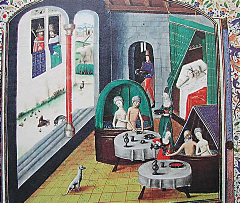 English Historical Fiction Authors Medieval Bathing For Cleanliness