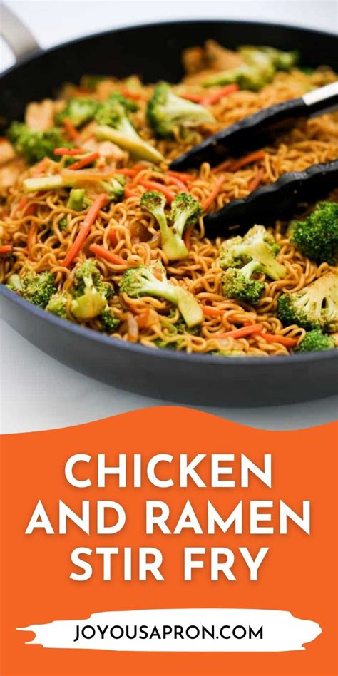 Ramen Noodle Stir Fry Recipe Super Easy Joyous Apron Recipe In