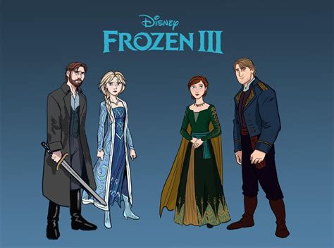 Frozen Iii Concept Art Fan Art The Og Four R Frozen