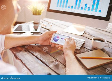 Analyzing Data Stock Photo Image Of Corporate Person