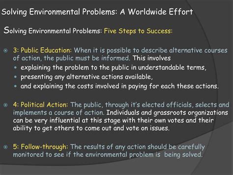 Ppt Biology 18 3 Solving Environmental Problems Powerpoint Presentation Id 1635416