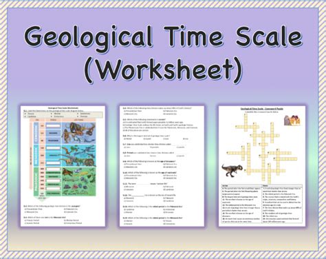 Geologic Time Scale Coloring Worksheet Pdf Free Worksheets Printable