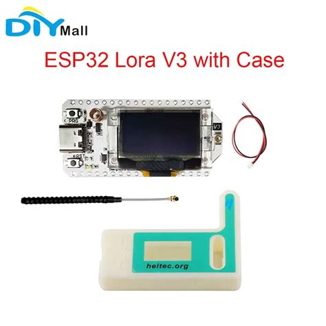 Placa De Desenvolvimento Com Versão Atualizada Case 096 Oled Sx1262