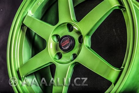 Alu Kola Rays Volk Te37 Pearl Green 5x1143 19 Aaaalucz