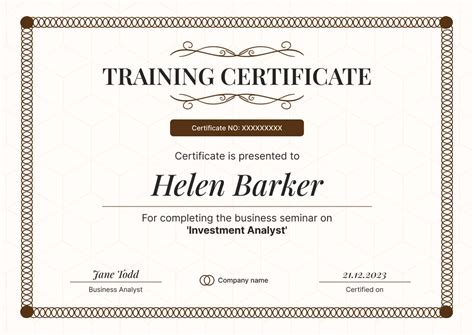 Free Workshop Certificate Templates Download And Edit