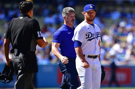 Dodgers Craig Kimbrel Out ‘couple Days After Comebacker In 2022